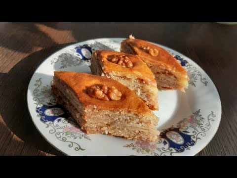 ПАХЛАВА ( Азербайджанская ) Paxlava resepti - YouTube