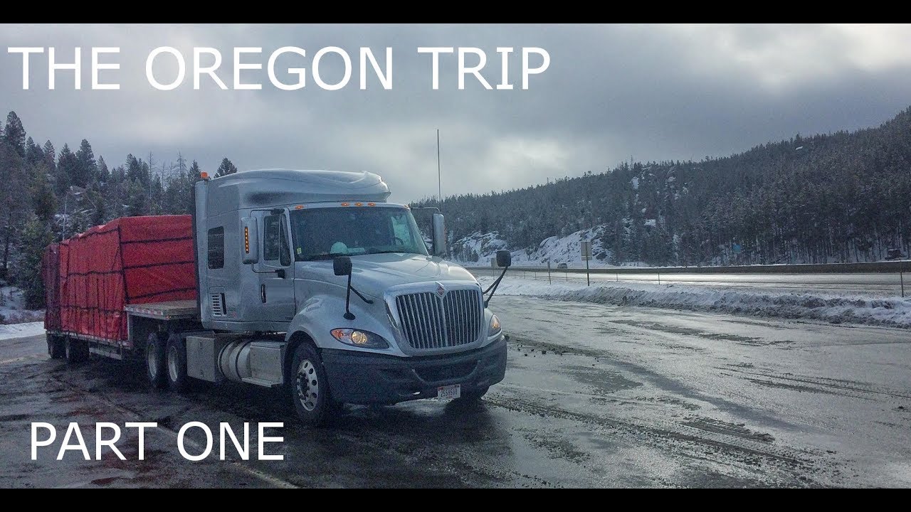 Trucking to Oregon Day One - YouTube