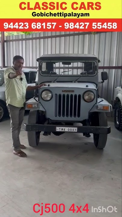 1994 cj 500 DI4X4 SINGLE LEVER good quality Jeep - YouTube