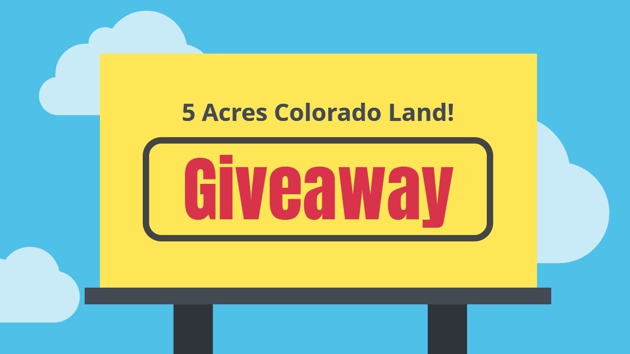Giving Away 5 Acres Colorado Land for FREE! How to Enter! - YouTube
