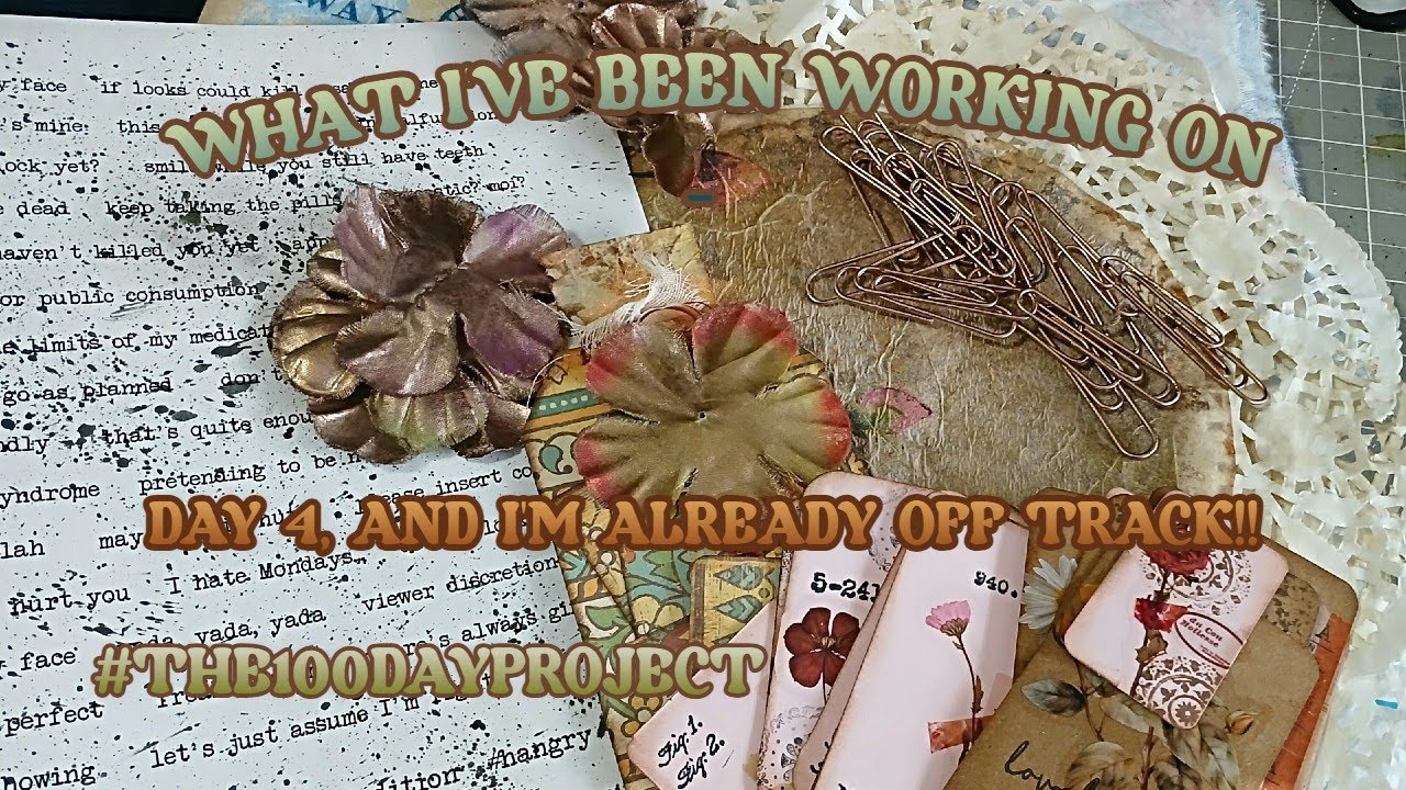 PROJECTS I HAVE BEEN WORKING ON FOR #the100dayproject - YouTube