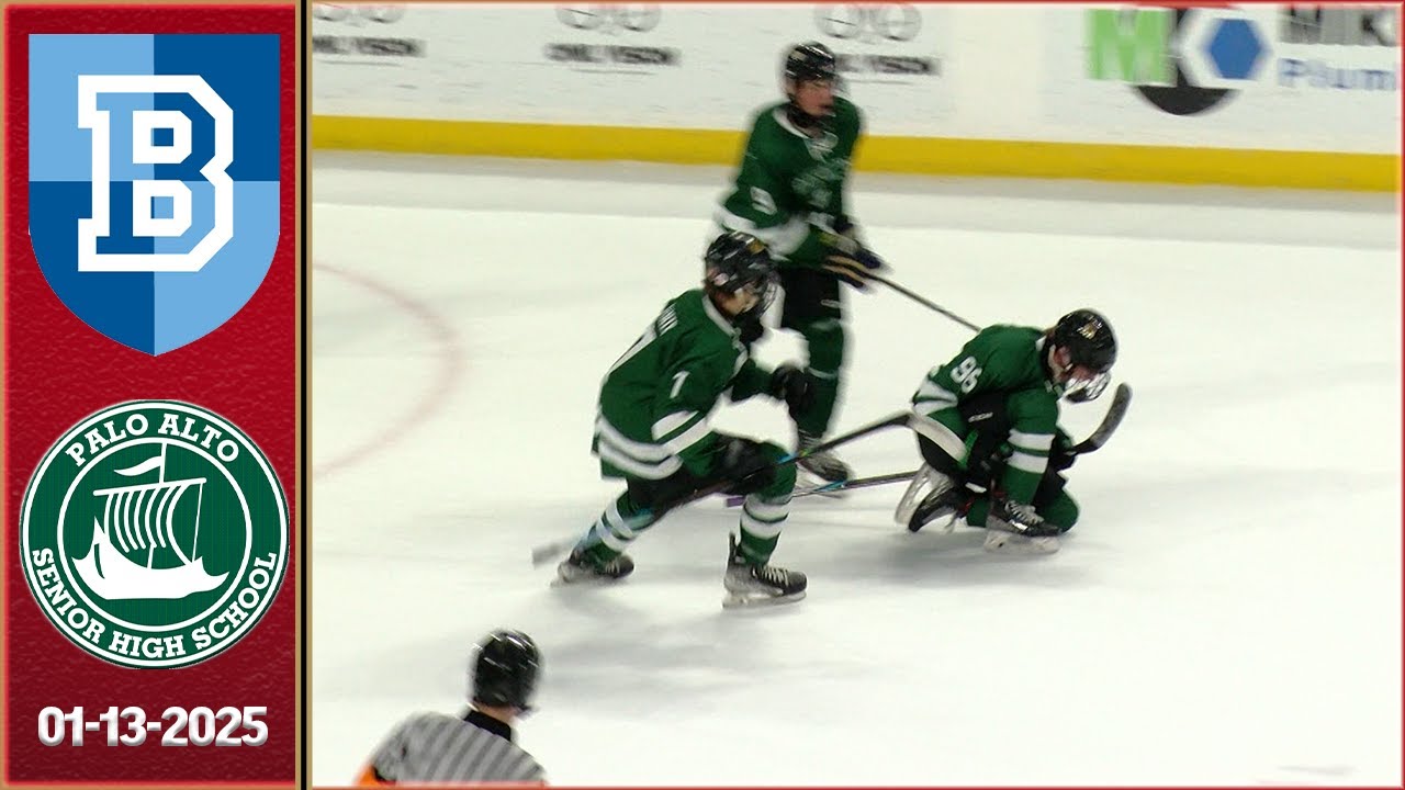 FULL GAME: Bellarmine vs Palo Alto Ice Hockey 1.13.25 - YouTube