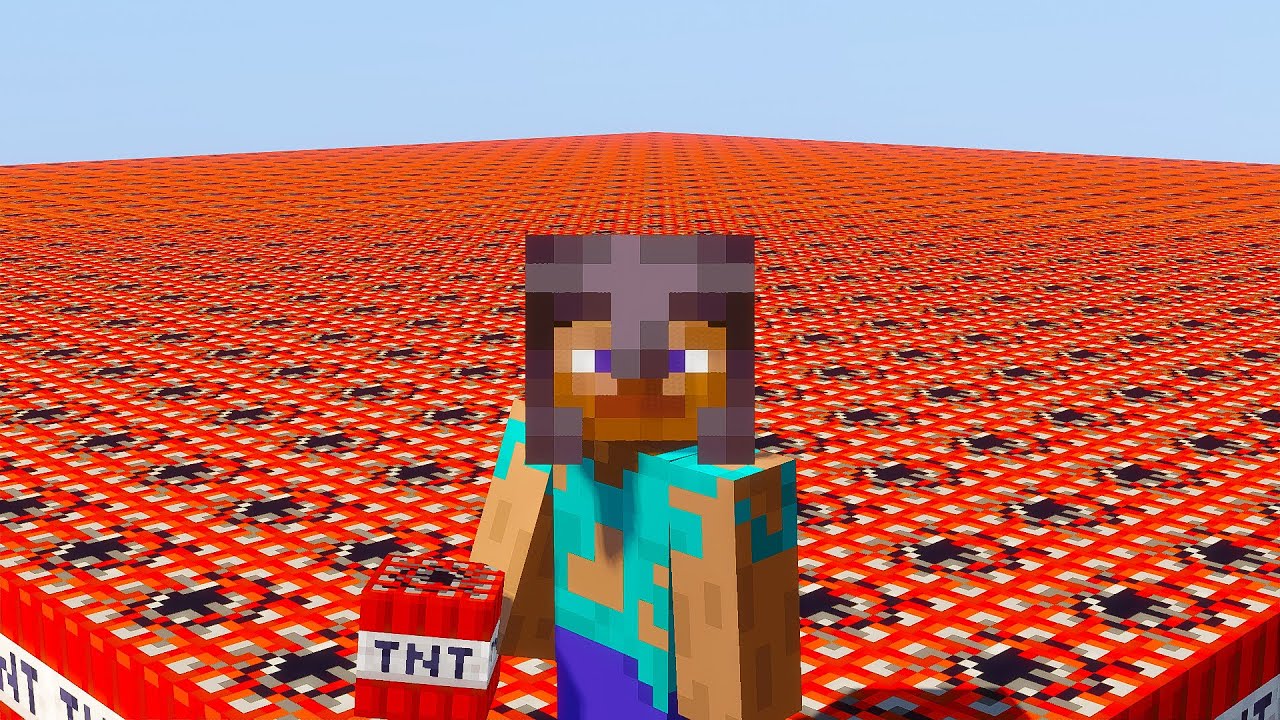 TNT TOWER BUILD - MINECRAFT - YouTube