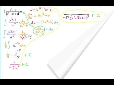 AP Calculus Notes Integration by U Substitution for Definite Integrals ...