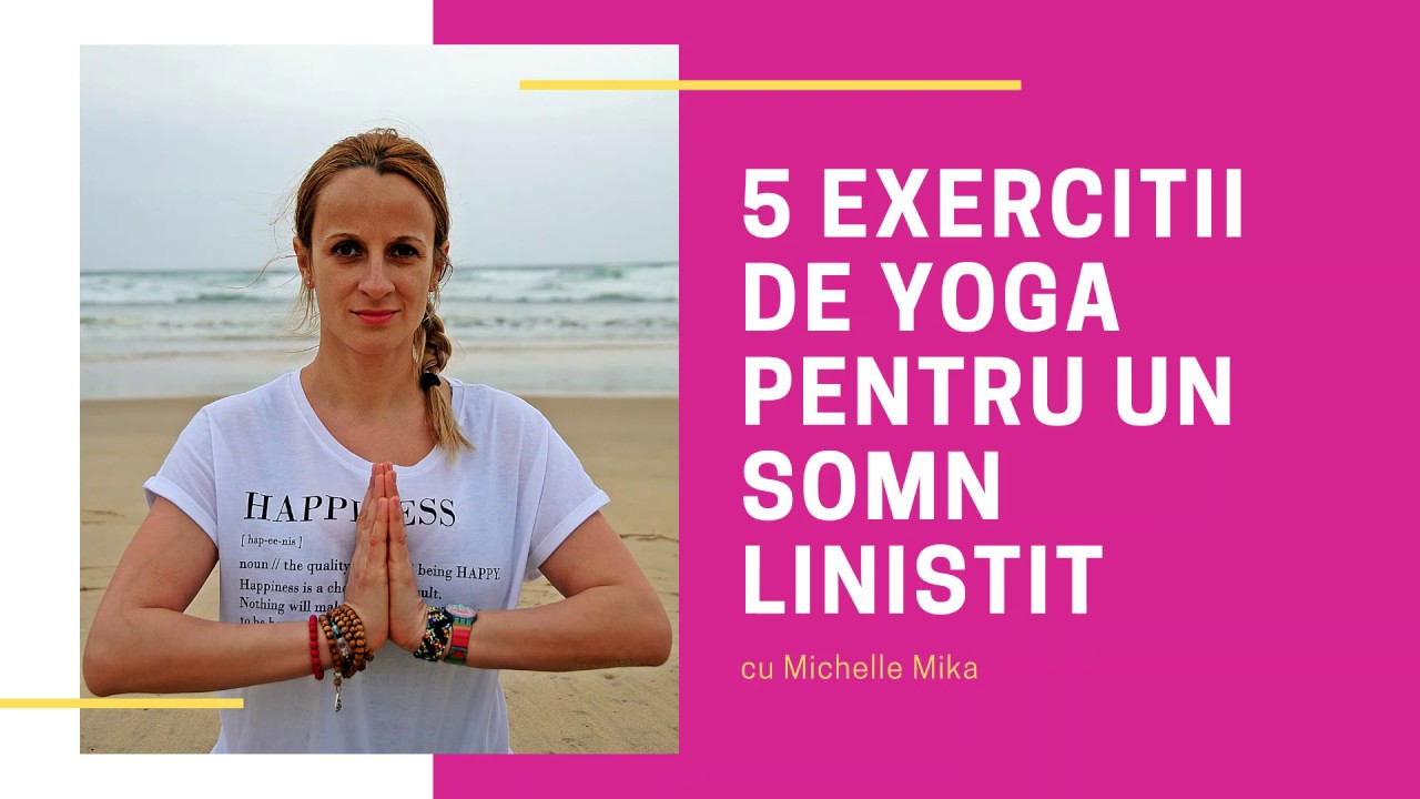 5 Exercitii de Yoga pentru un Somn Linistit - YouTube