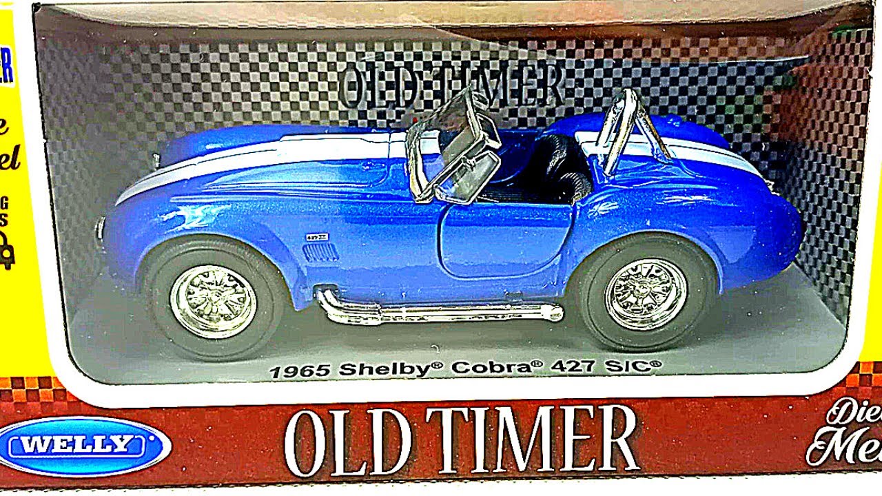 Welly Shelby Cobra 1965 | welly cars | welly cars unboxing | diecast ...