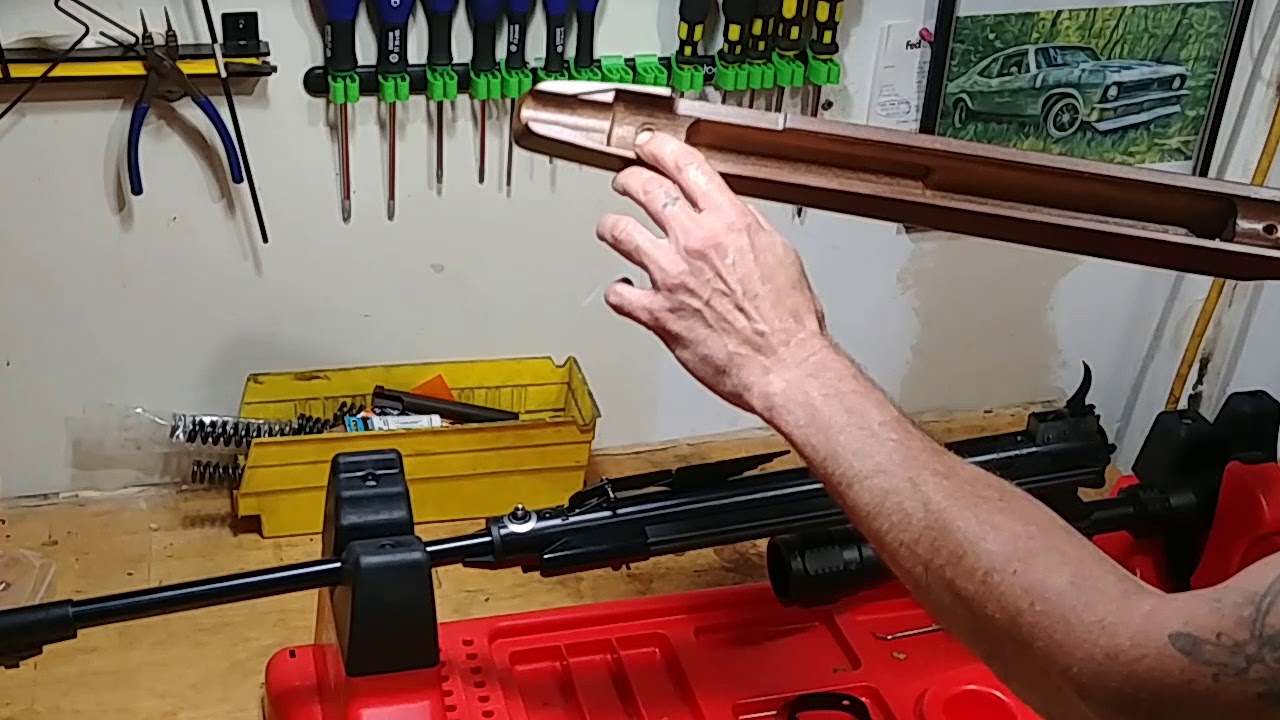 Part one , RWS 48 disassembly, stock removal - YouTube