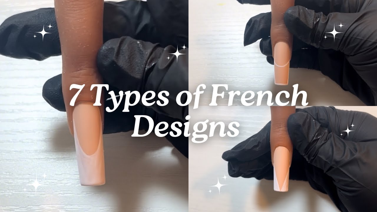 7 Types Of French Tip Nail Designs | French Tip Nails With Gel Polish ...