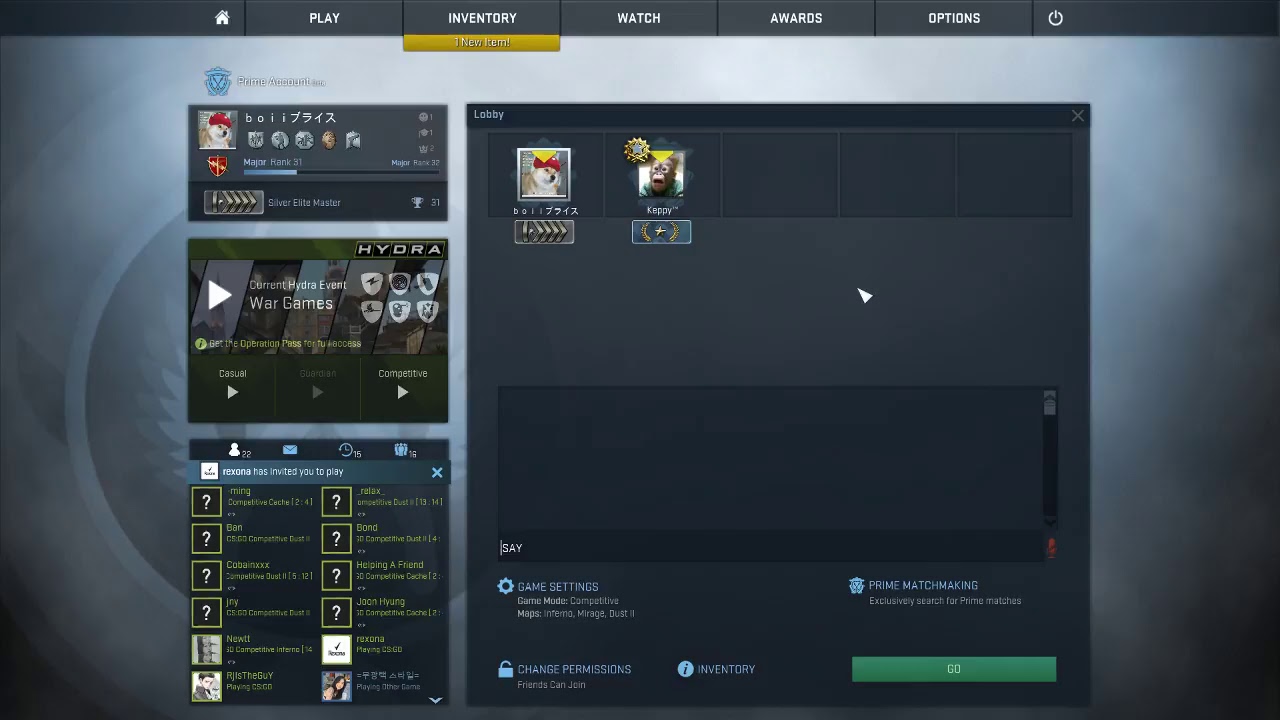 CS:GO LIVE STREAM #1 - YouTube