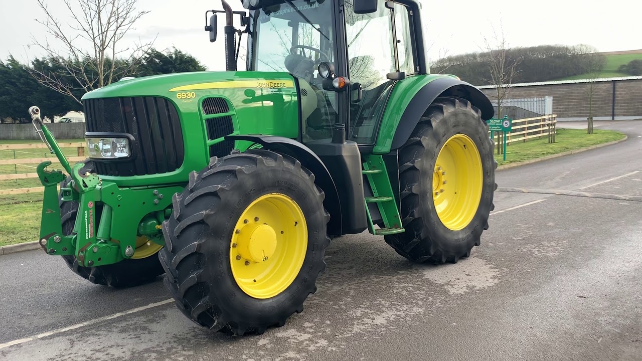 John Deere 6930 Premium Tractor - YouTube