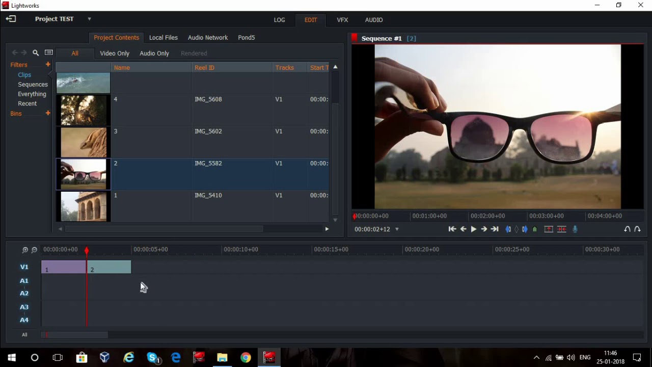 Basics - Lightworks 14 [TUTORIAL] - YouTube