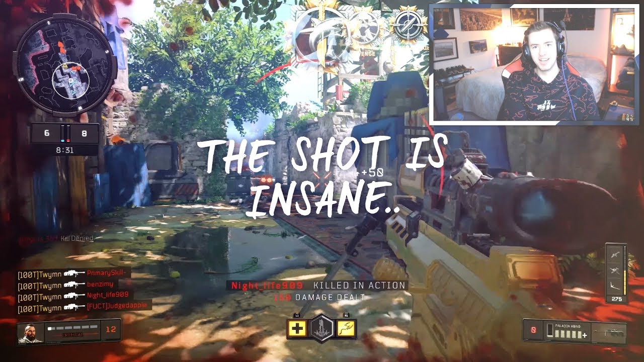 The BO4 Shot is INSANE.. (BEST Sniping Class Setup) - YouTube