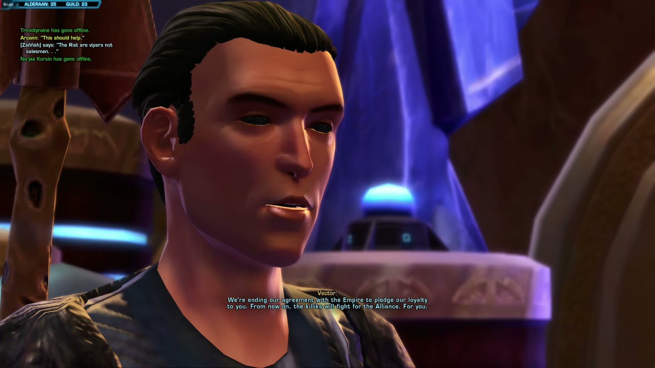 SWTOR: Vector Hyllus Reunion - YouTube