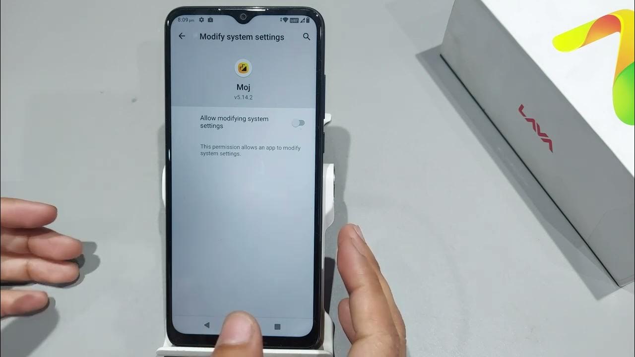 Lava z3,z3 pro modified system settings | Lava z3 system setting protection kaise on kare - YouTube