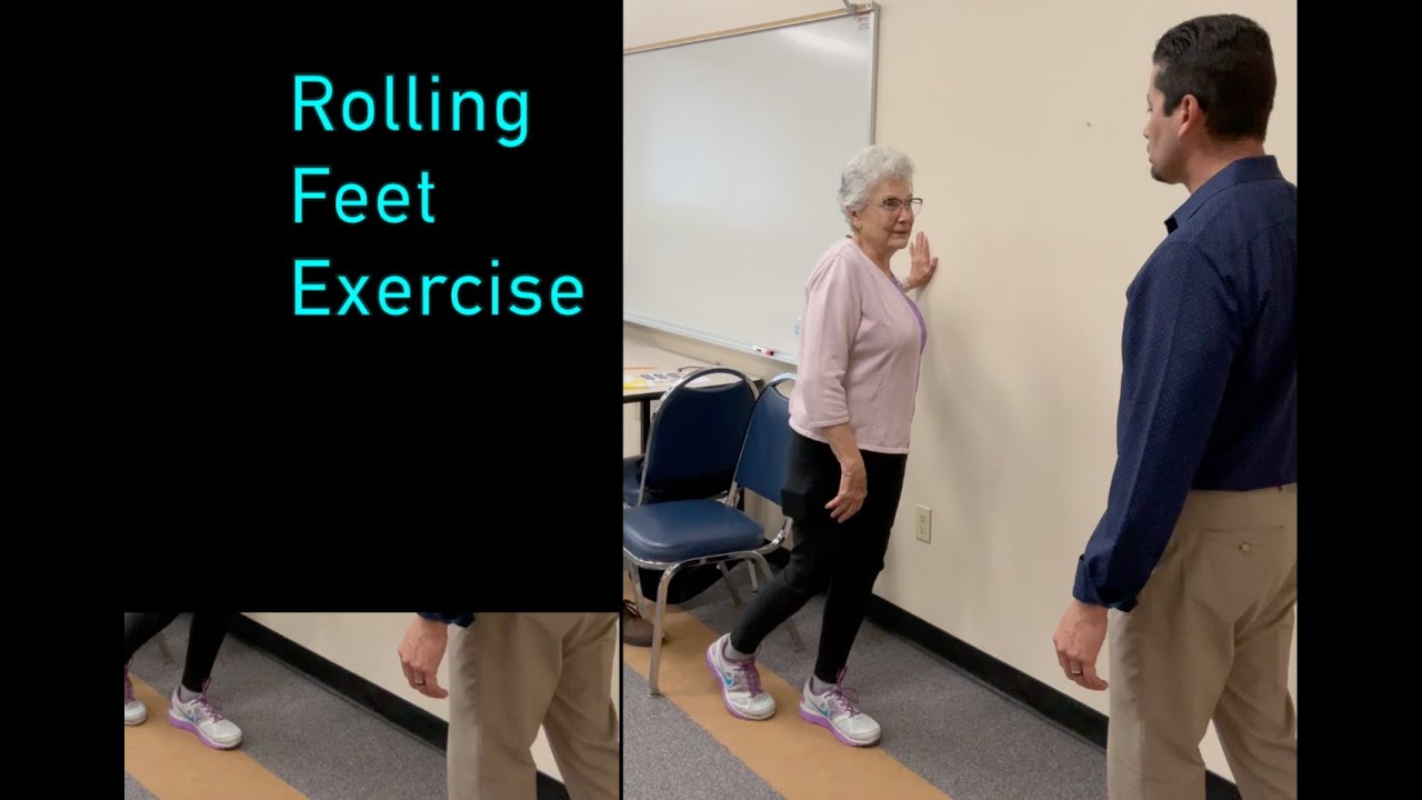Rolling Feet Exercise. For Feet, Knees, Hips and Back Pain Relief ...