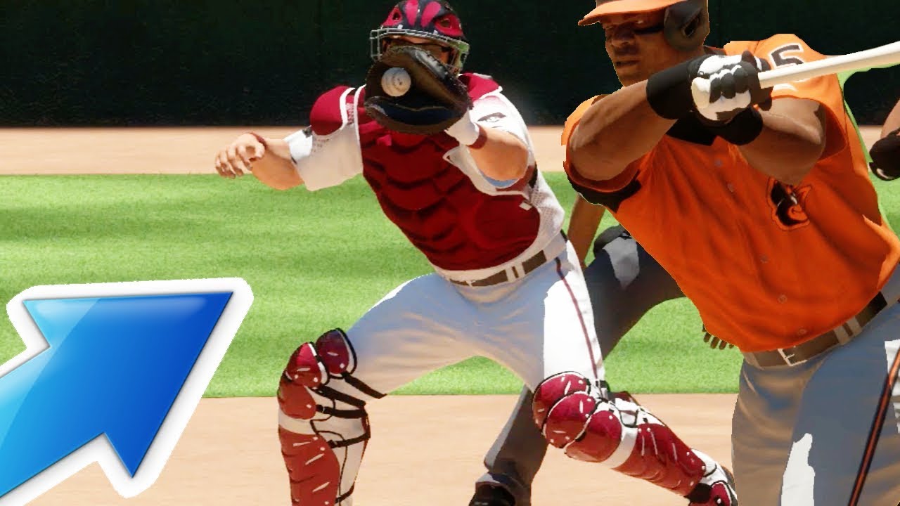 Is It Possible To Hit A Home Run Off A Pitch Out? MLB The Show 18 - YouTube