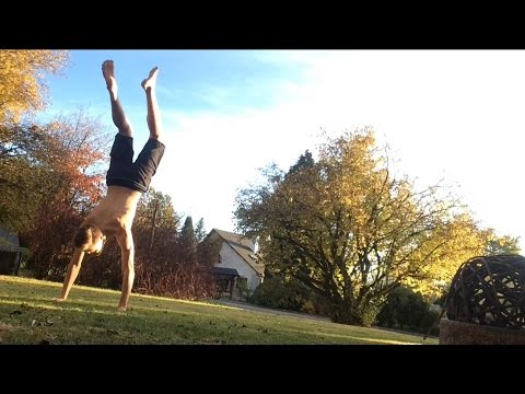 Handstand - Backflip #1 - YouTube
