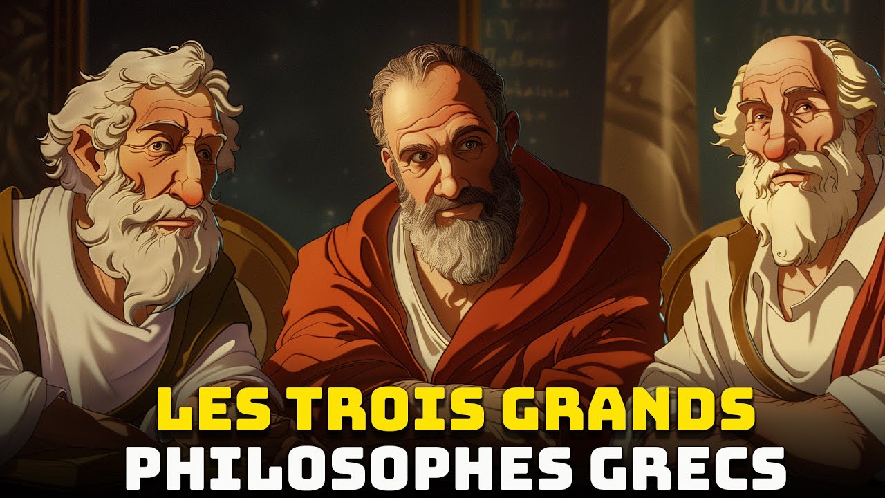Les 3 Grands Philosophes Grecs - Socrate - Platon - Aristote - Les ...