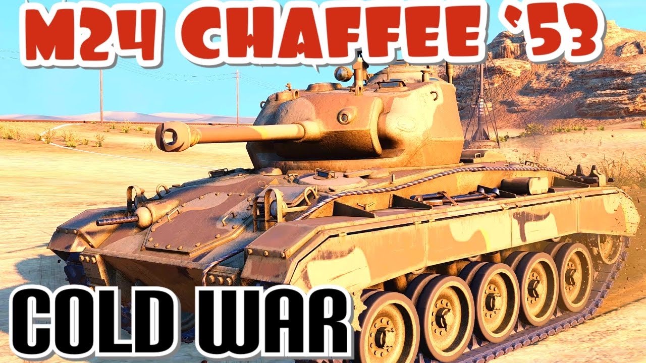 M24 Chaffee 53 Cold War World of Tanks Modern Armor wot console - YouTube