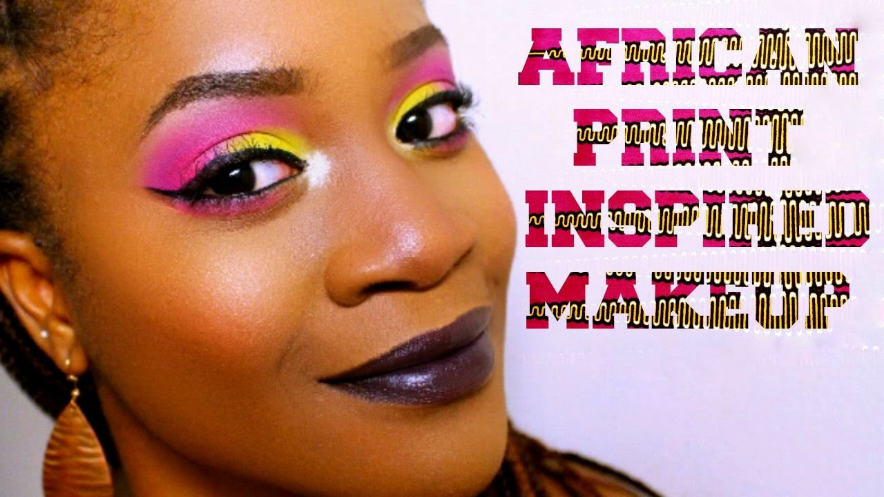 African Makeup Tutorial - YouTube