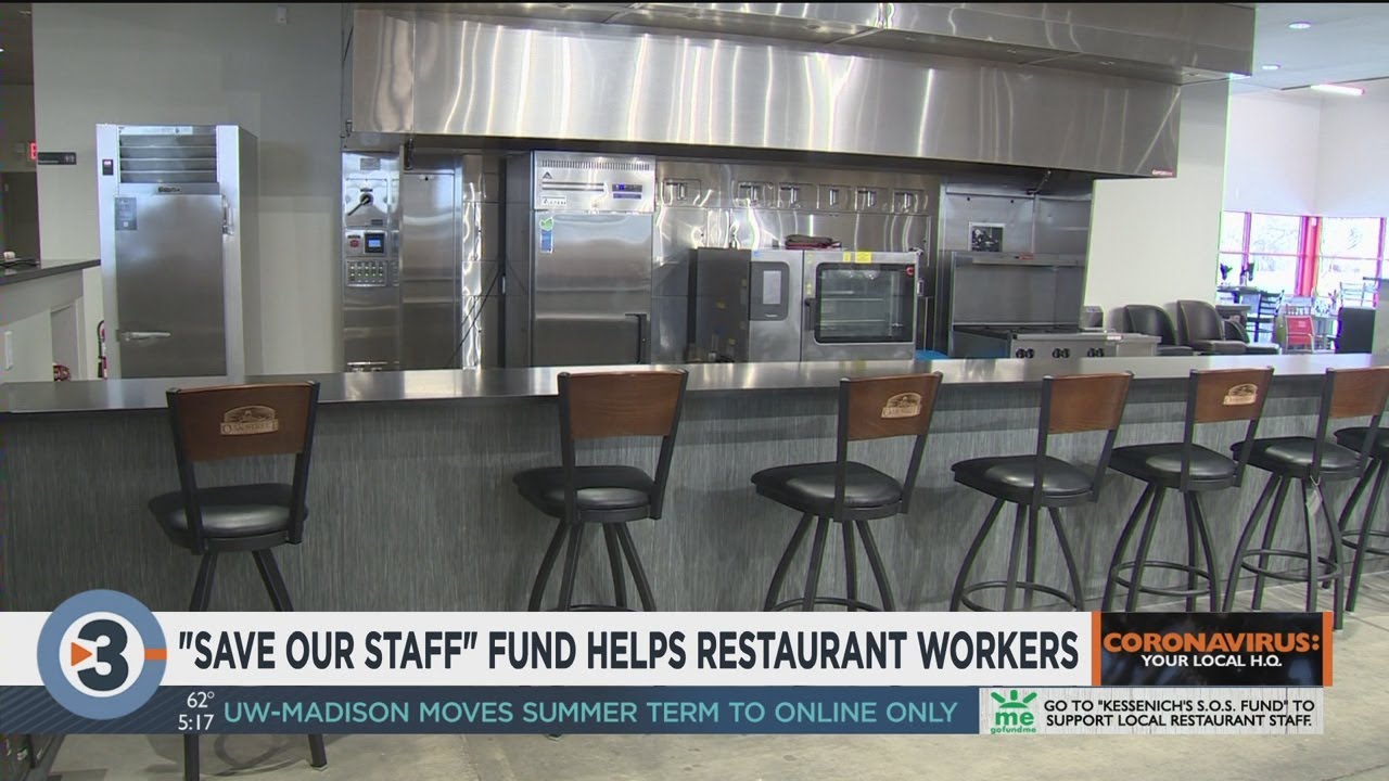 'Save Our Staff' fund looks to help restaurant workers - YouTube