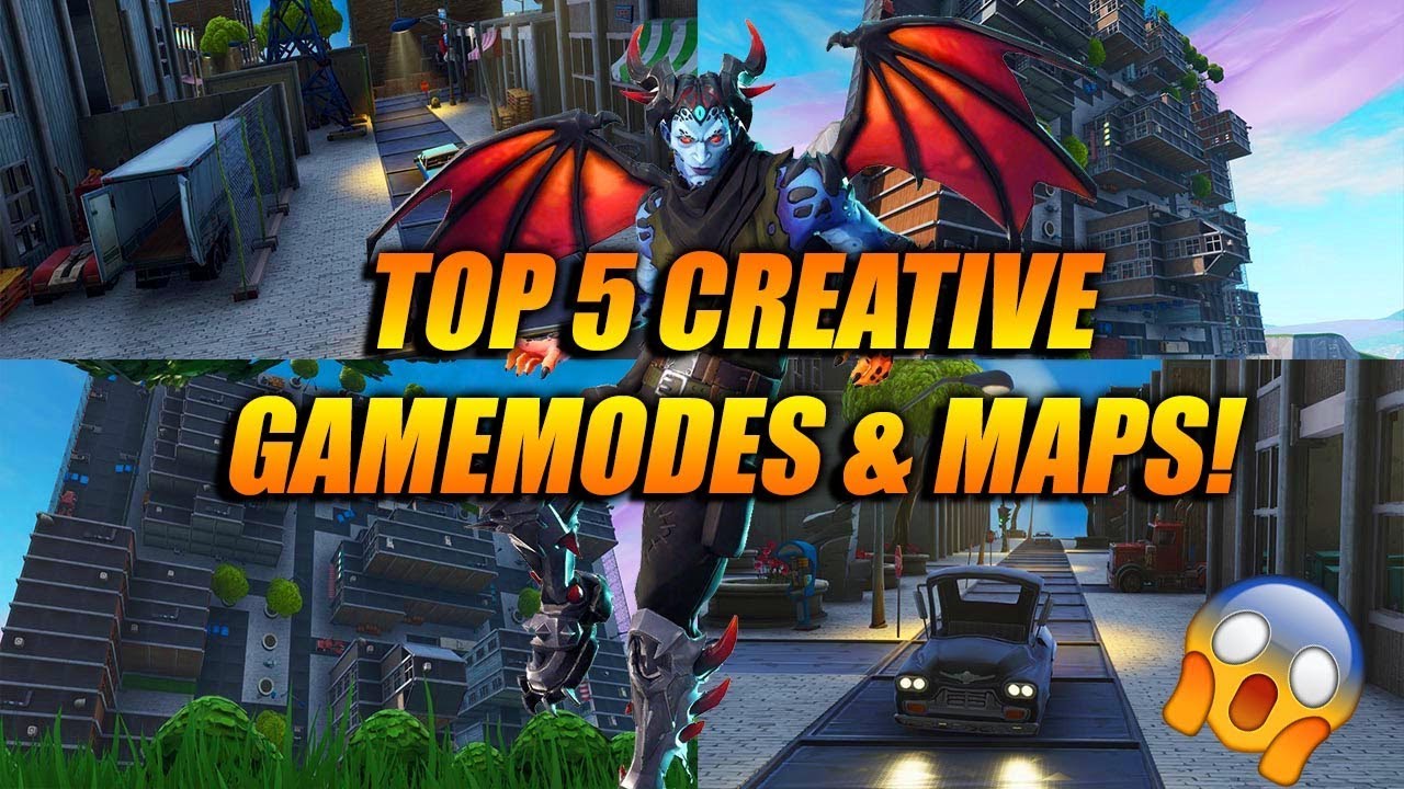 TOP 5 CUSTOM GAMES AND MAPS TO PLAY ON CREATIVE! Fortnite Best Creative ...