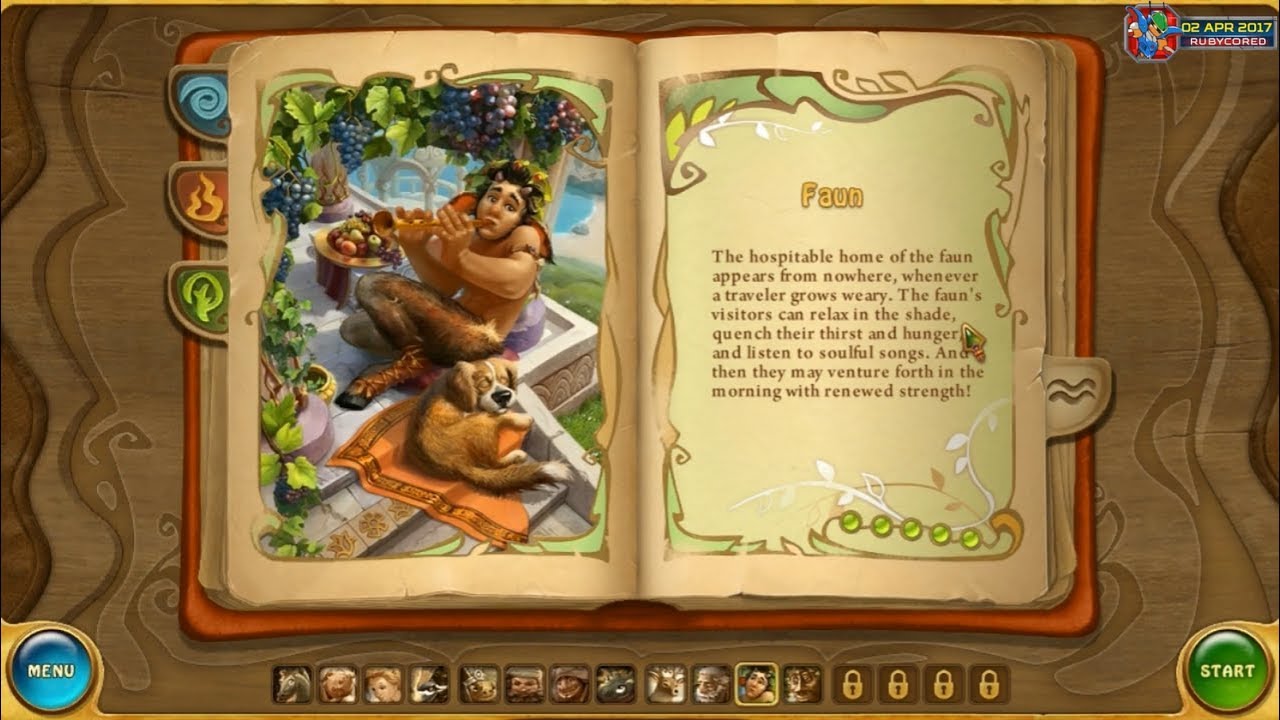 4 Elements II (2011 Playrix, PC) - 11 of 16: Earth - Faun (Level 41~44 ...