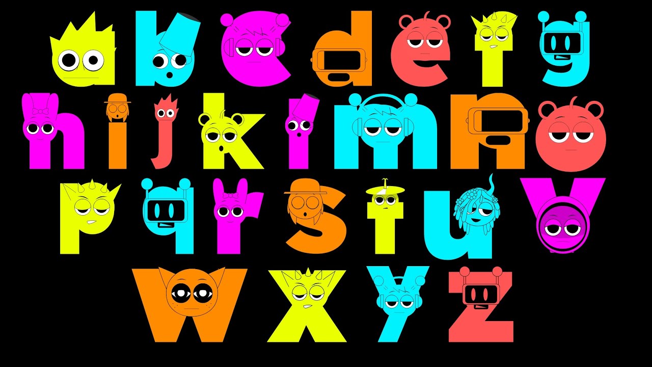 sprunki Small Letters alphabet Song Sprunki I know my ABCs now, How ...
