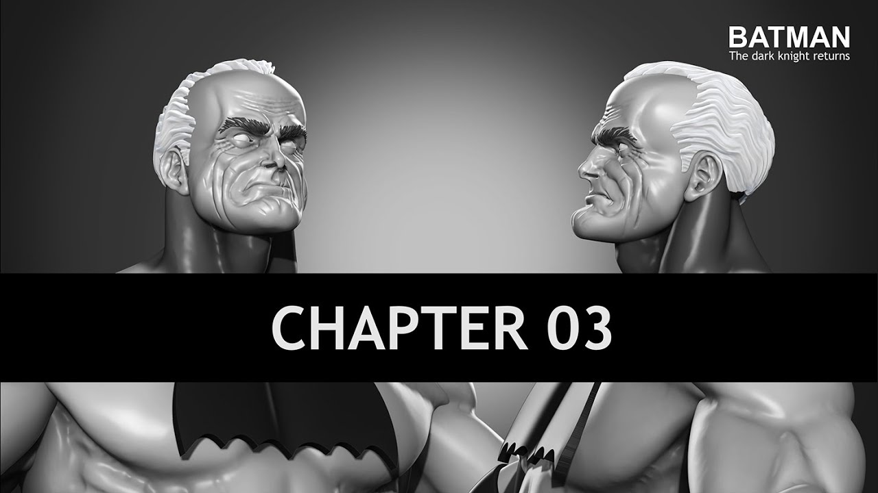 Sculpting BATMAN 3 | Zbrush - YouTube