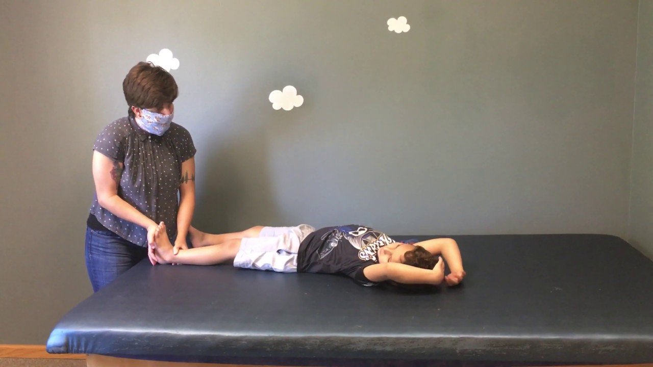 Physical Therapy Exercise: Passive Heel Cord Stretching - YouTube