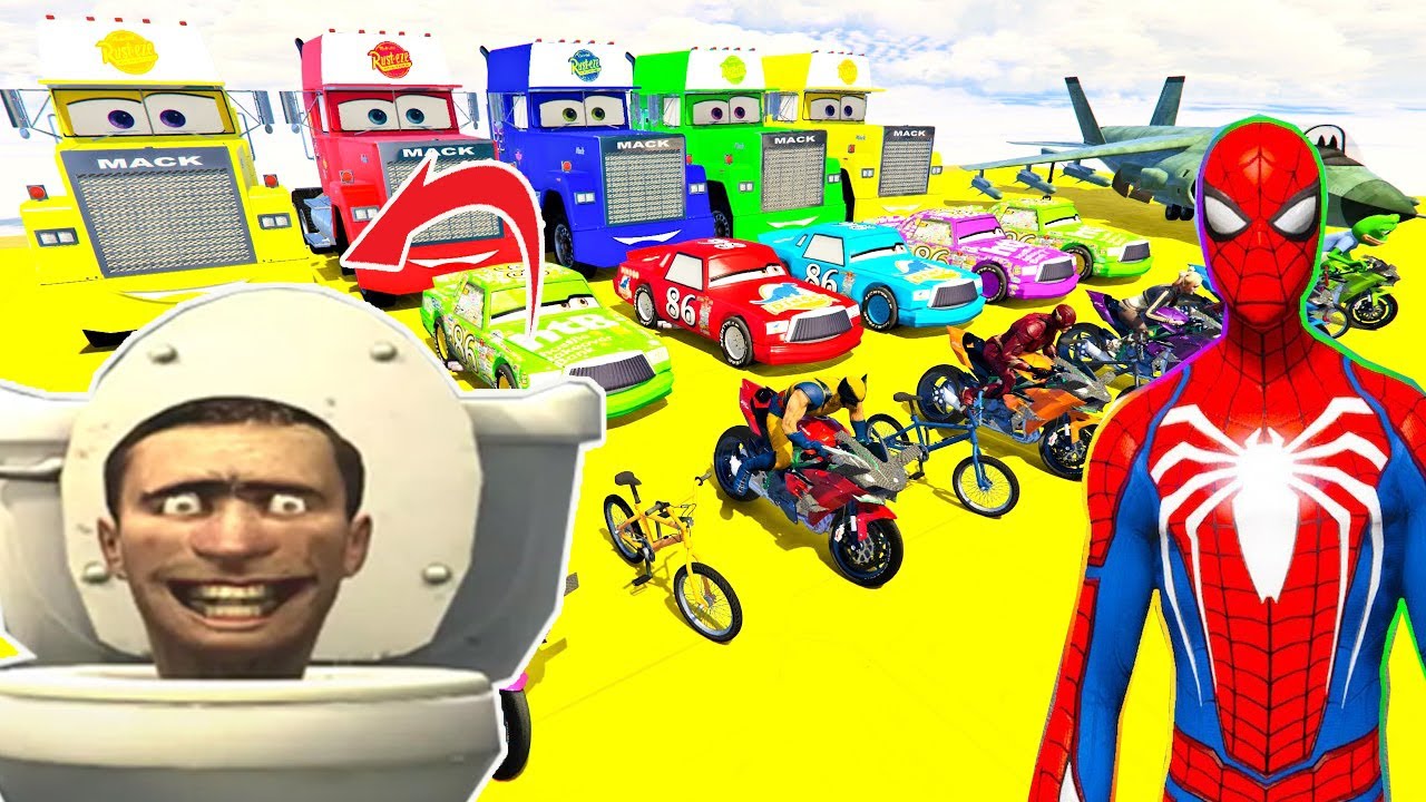 الأبطال الخارقين على دراجة نارية - Superheroes on a motorcycle ride on ...