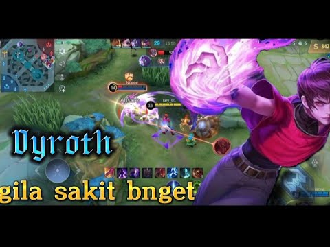 BUILD DYROTH TERSAKIT, DYROTH CORE, MOBILE LEGENDS. - YouTube