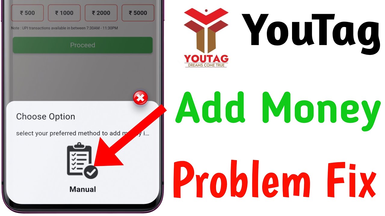 Youtag Se Recharge kaise kare | Youtag me Add Money kaise kare | Youtag Add Honey Problem Fix ...