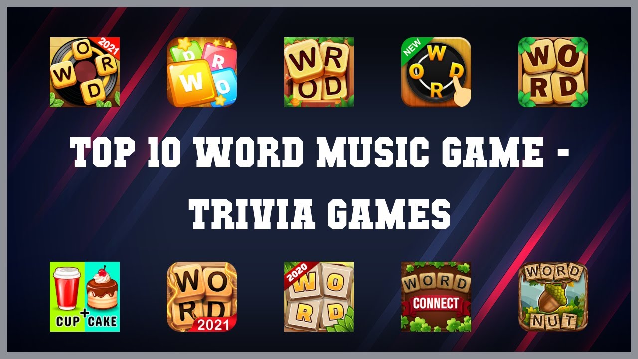 Top 10 Word Music Game Android App - YouTube