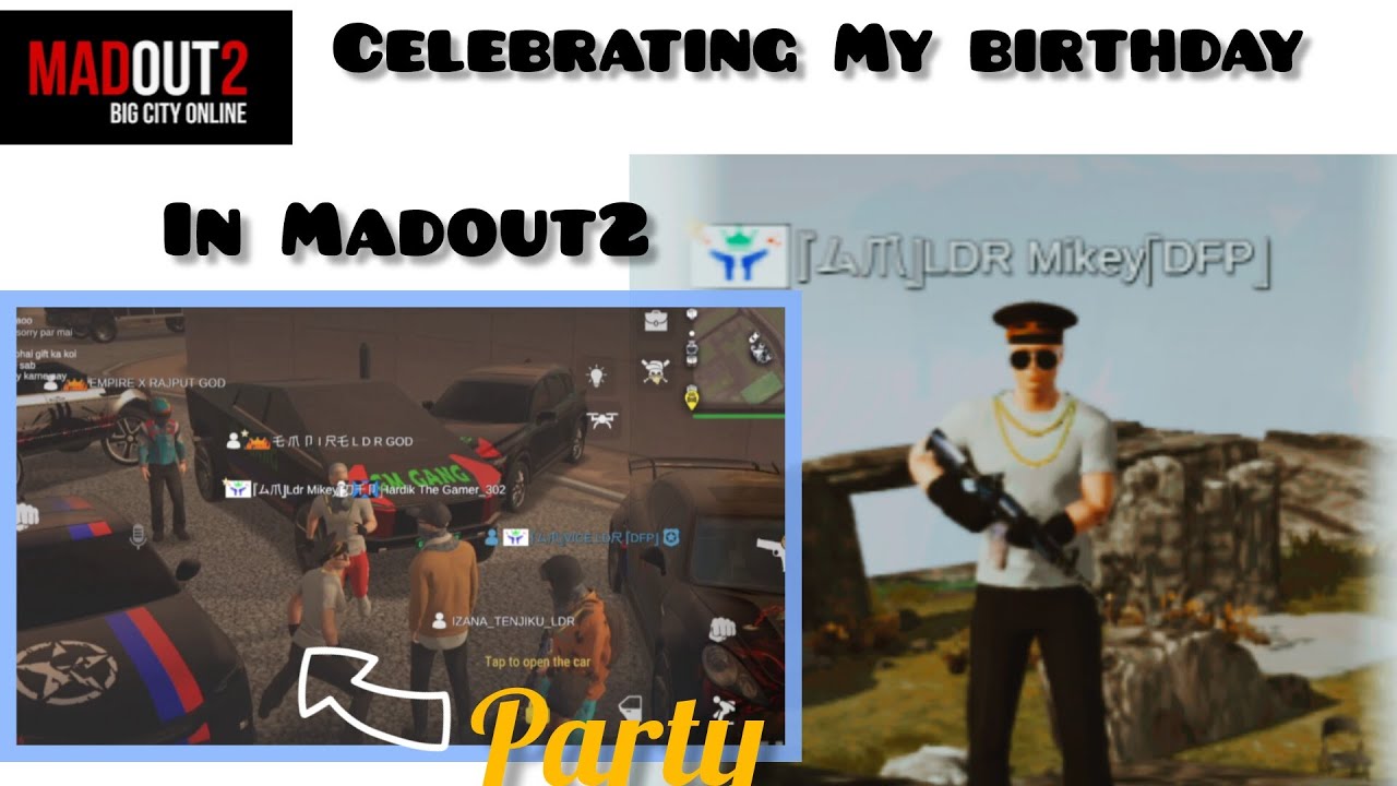 Celebrating My birthday party with Friends in Madout2|| Madout2 |GM ...