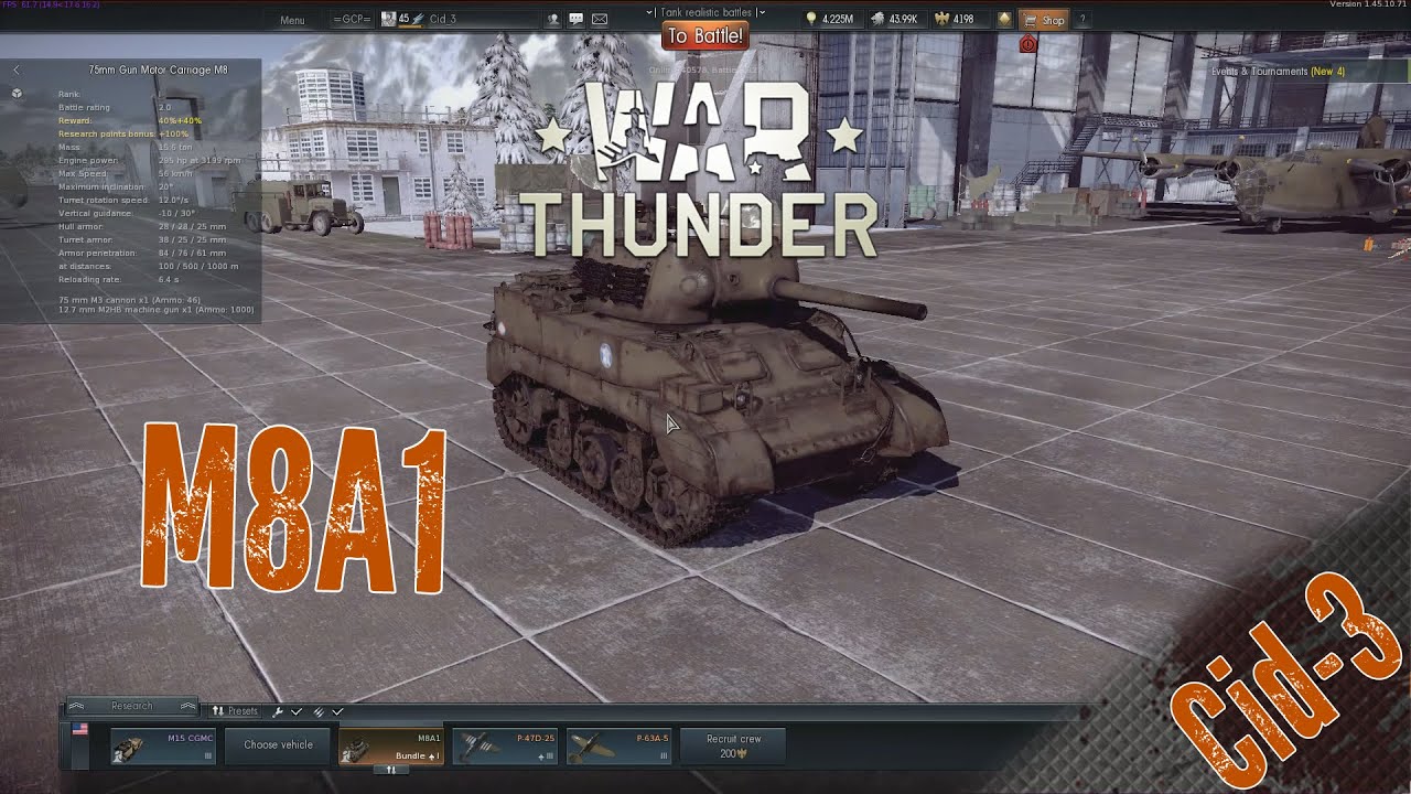 M8A1 - YouTube