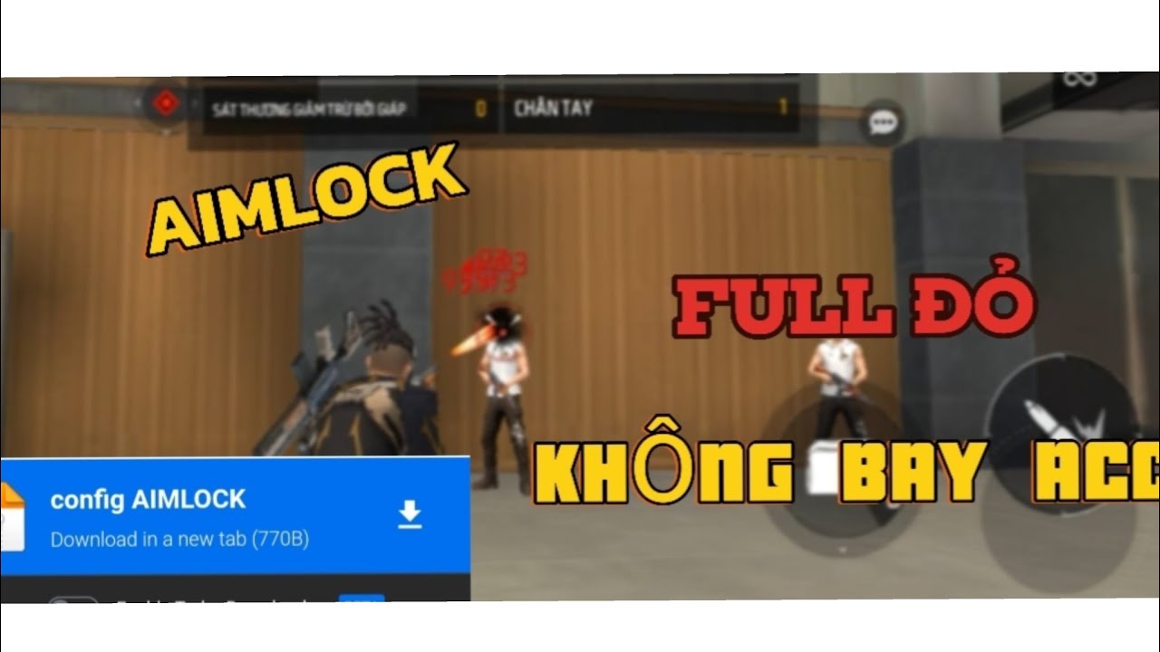 SHARE CONFIG AIMLOCK OB45 FF || HEADSHOT 90 || KHÔNG BAND ID ...
