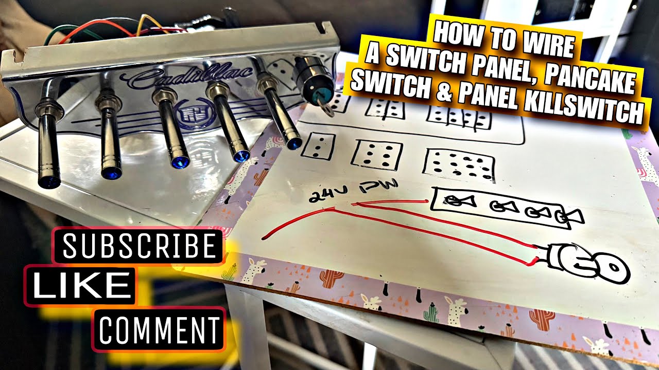 How to wire your Lowrider switch panel, Pancake switch, and panel kill ...