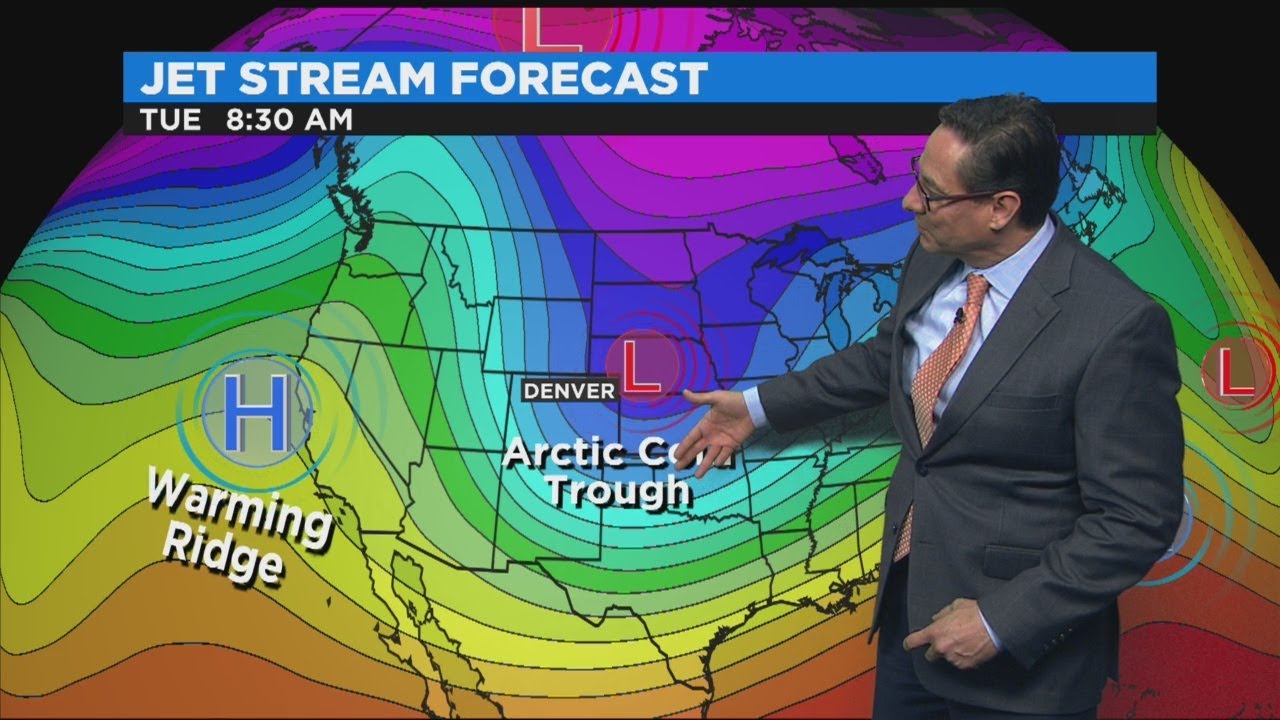 Windy Monday Coming With Cold Shot On Tuesday - YouTube