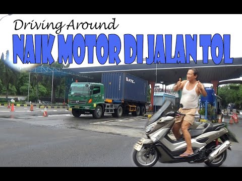 NAIK MOTOR di JALAN TOL "Driving Around" ( MOTOVLOG ) - YouTube