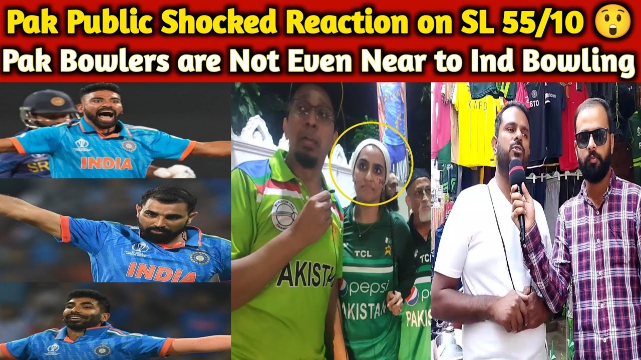 Pak Public Shocked Reaction on Indian no.1 Bowling | Stopped Shaheen V ...