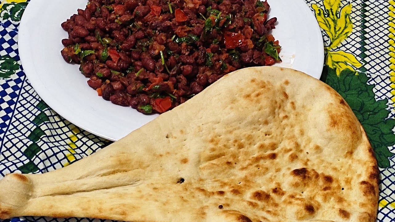 kalool karahi | red beans karahi | sorkh lobia ke karahi | korkha ...