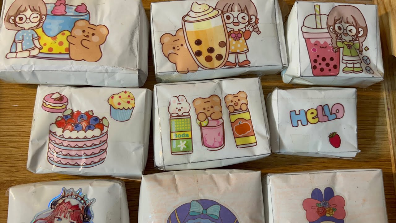 [SQUISHY PAPER] gói quà squishy medy, cô gái cute , girl xinh,….!Diy ...