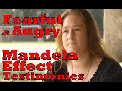 Fearful & Angry Mandela Effect Testimonies - PART 19 - YouTube