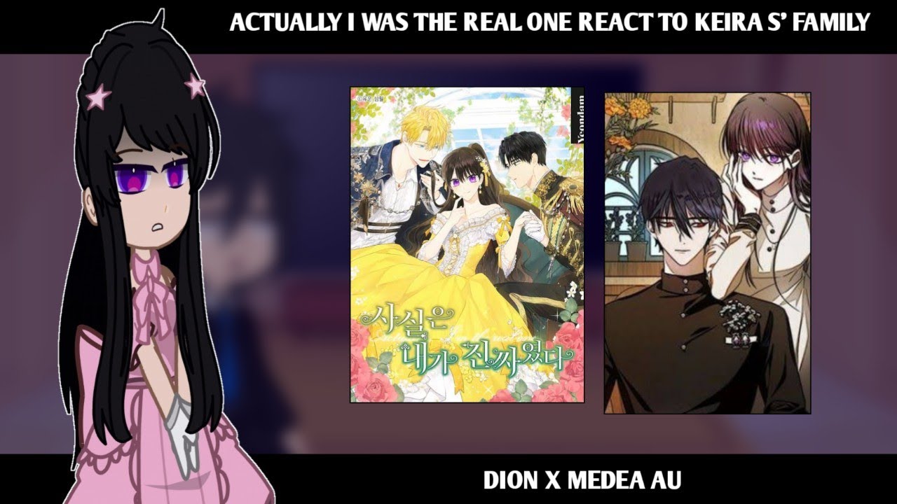 actually I was the real one react to kiera s' actual family || dion x medea au - YouTube
