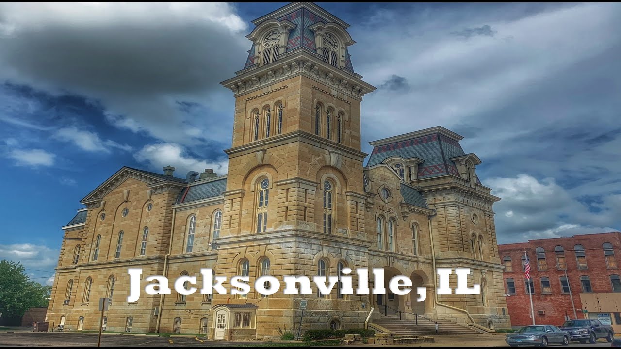Jacksonville, IL: Wandering Walks of Wonder Slow TV Walking Tour 4K ...