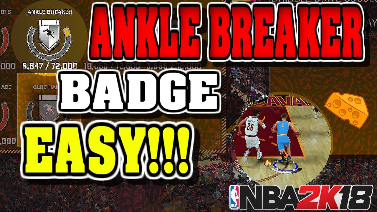 BEST WAY TO GET ANKLE BREAKER BADGE TUTORIAL!!!!!!!! | SUPER EASY | NBA ...