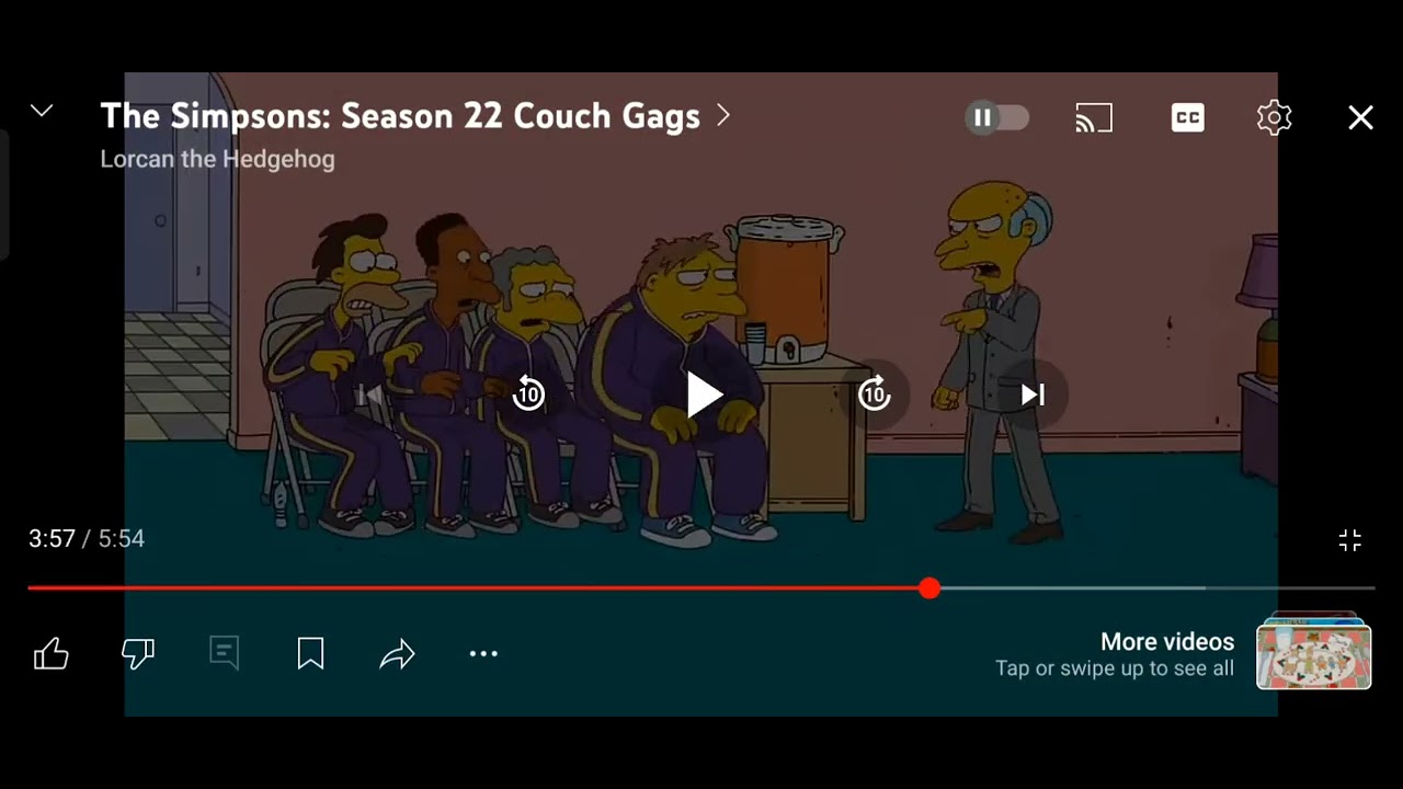 the simpsons homer broken his leg - YouTube