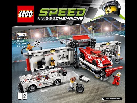 Instructions Lego instrukcje instrukcja LEGO 75876 Porsche 919 Hybrid ...