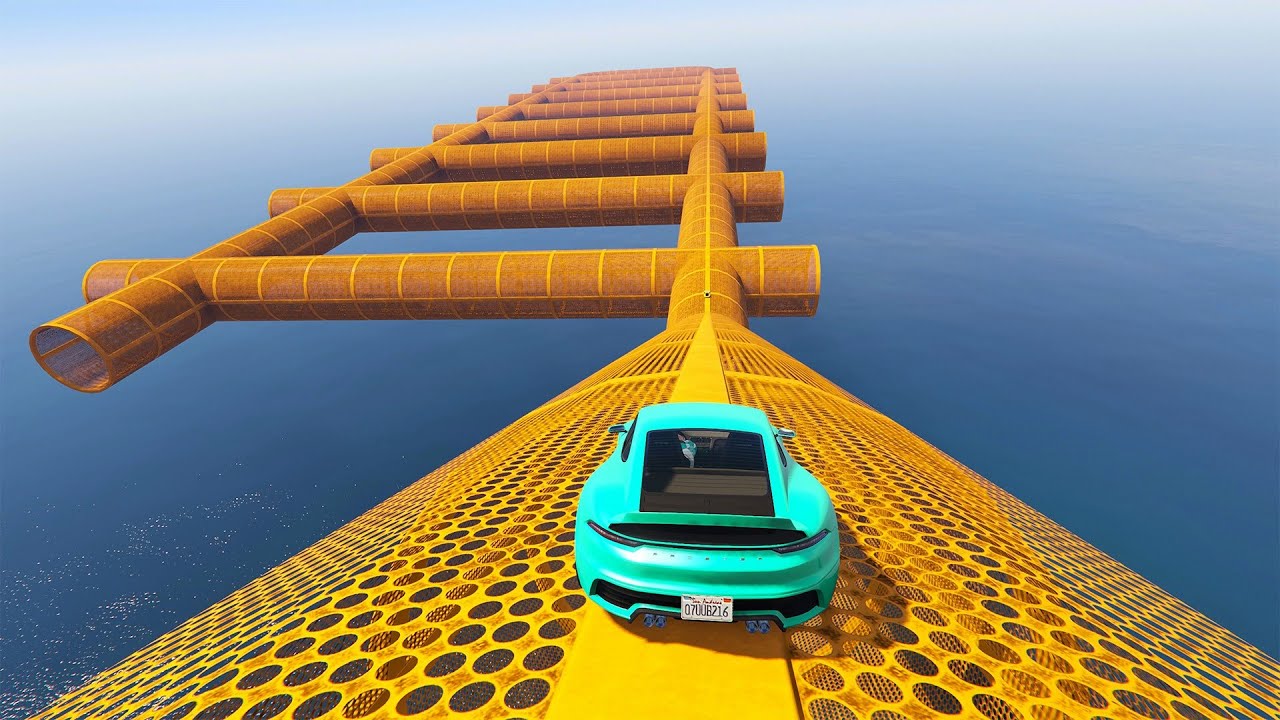 Insane Loop-the-Loop Race - Sky High Speedster - YouTube